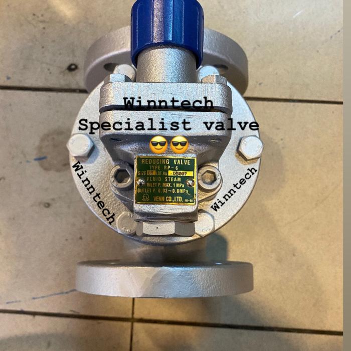 Jual PRV Pressure Reducing Valve Venn RP-6 Flange JIS 10K size 2,5 ...