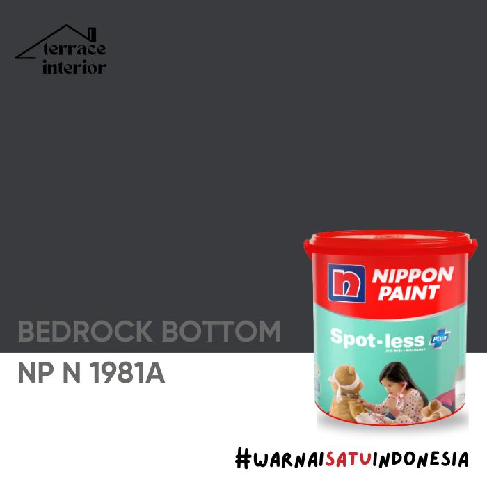 Promo Cat Tembok Spotless Plus Nippon Paint Interior Warna Abu 2.5 ...