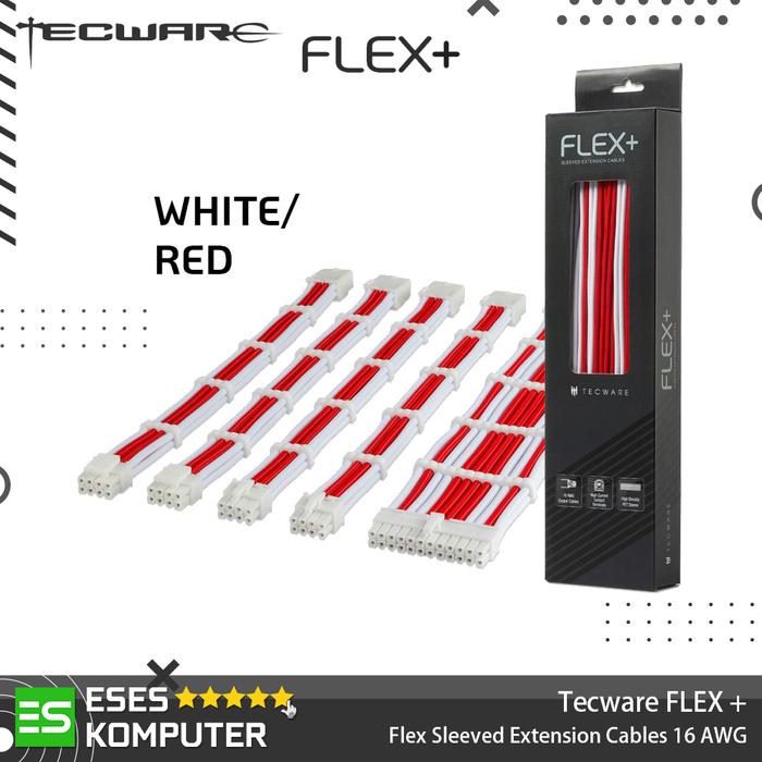 Jual PSU Extension Tecware Flex+ PLUS Sleeved Extension Cables Set ...