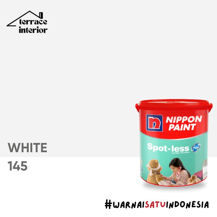 Promo Cat Tembok Spotless Plus Nippon Paint Interior Warna Putih 20 ...