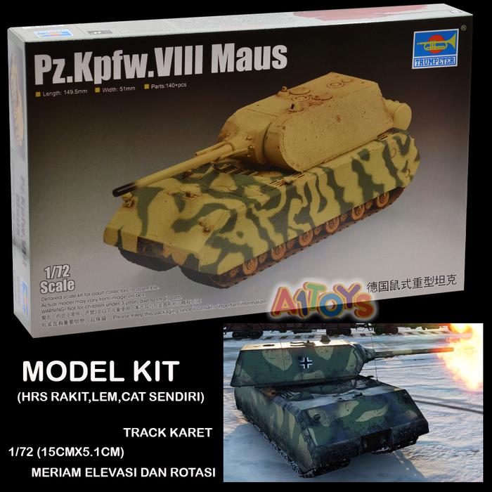 Promo Model kit tank Maus tank King tiger model kit tank Tiger model ...