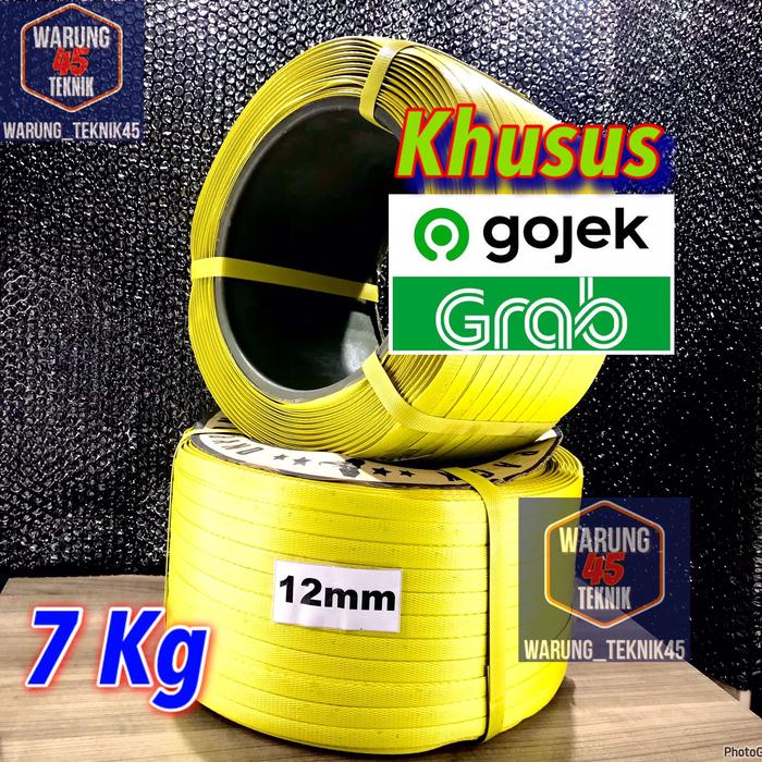 Jual GOJEK I Plastik strapping straping band 15mm berat 7kg tali - 12mm ...