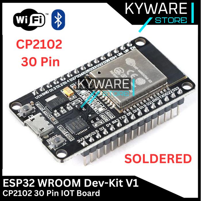 Jual ESP32 ESP 32 WROOM WIFI Bluetooth BLE IOT Develompent Board ESP ...