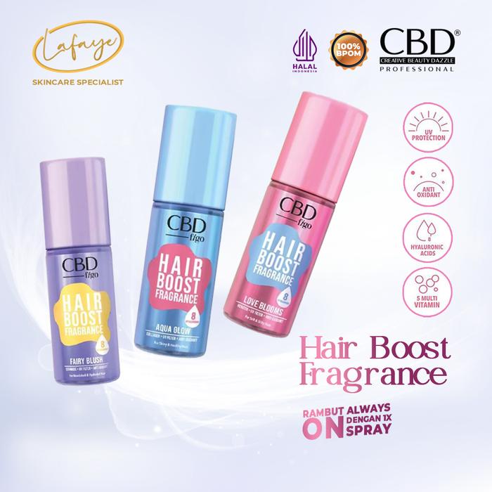 Promo CBD Figo Hair Boost Hair Mist Parfum Rambut Fragrance 100ml ...