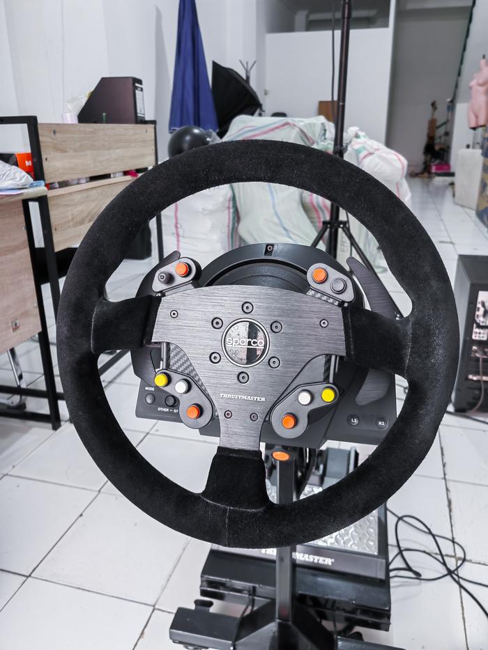 Promo THRUSTMASTER RALLY WHEEL ADD-ON SPARCO R383 MOD PC PS SETIR STIR ...