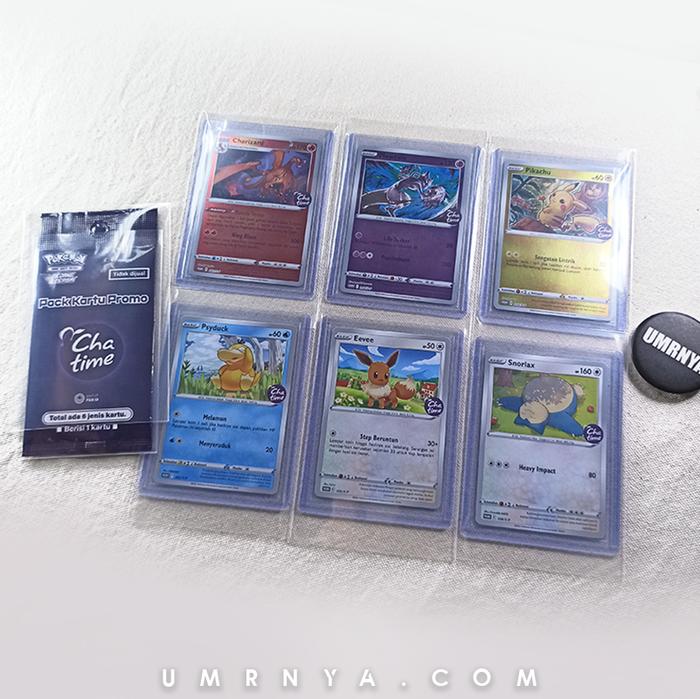Jual Pokemon TCG Indonesia Chatime SET Charizard Pikachu Mewtwo kartu ...