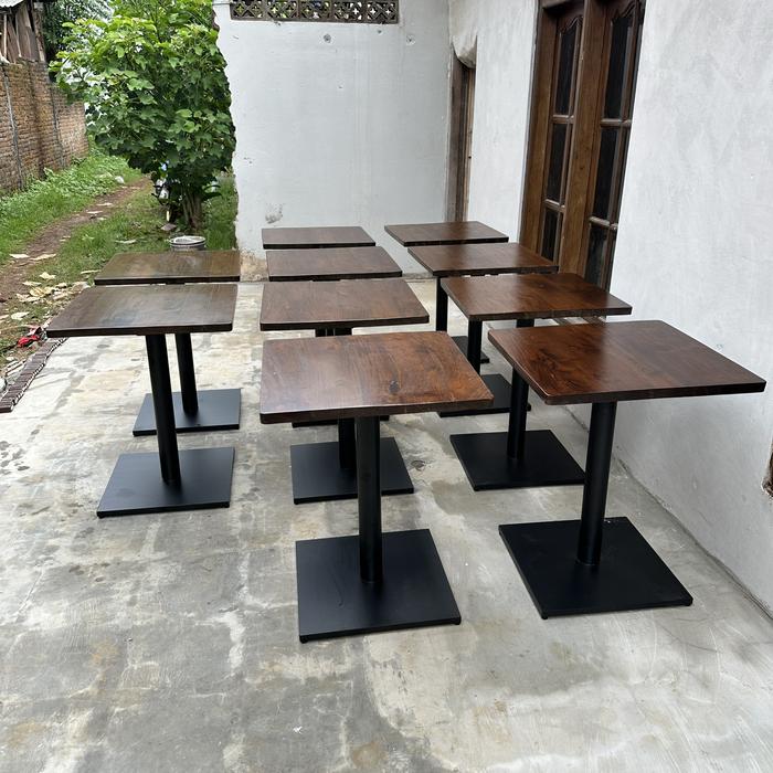 Jual Top Meja Makan Kayu Jati, Daun Meja Cafe, Top Table Kayu Jati ...
