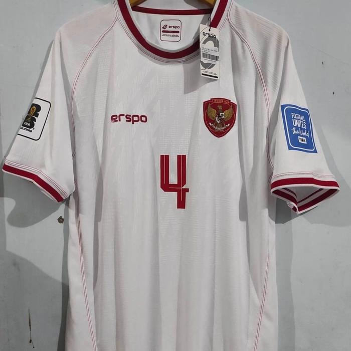 Jual Jay Idzes #4 Timnas Indonesia National Team Tim Nasional Away ...