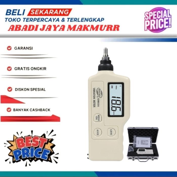 Jual Benetech GM63A Vibration Meter ORIGINAL Gauge Vibrometer GM 63A ...