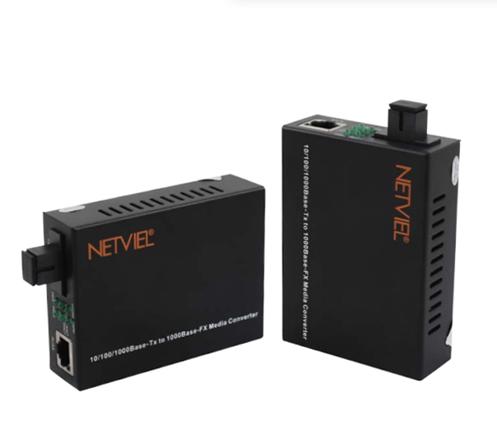 Jual NVL-MC-MM-SM-100 NETVIEL MEDIA CONVERTER Multimode 2Km to ...