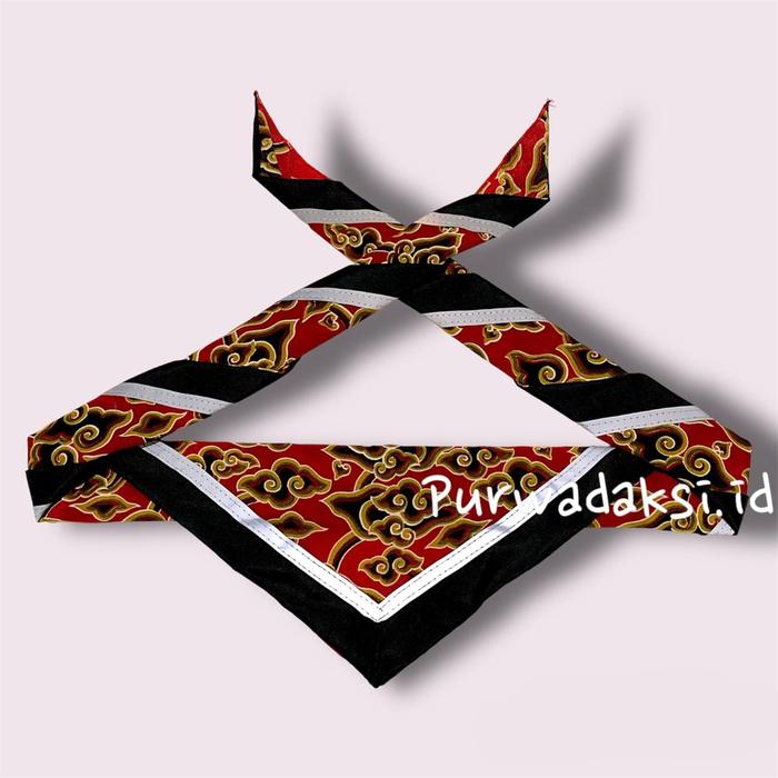 Jual Scraft Pramuka Batik Mega Mendung scarf Menyala skraf Scout Nyala ...