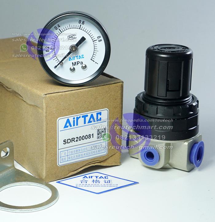 Jual Airtac Regulator SDR200-08 ( Airtac SDR200081 ) Low Pressure ...