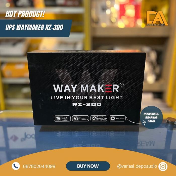Jual UPS WAY MAKER RZ300 / RZ-300 SUPER LED BLUE LENS MINIPROJIE ...