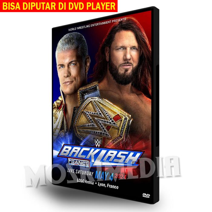 Jual WWE Backlash 2024 (DVD Video) - 2 Disc Set - Kota Padang ...