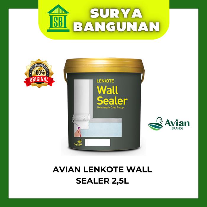 Jual Lenkote Wall Sealer 2,5 liter Cat Dasar Tembok - Kab. Magelang ...