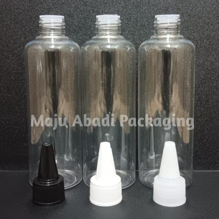 Jual Botol Tinta 250ml / Botol Kerucut 250ml / Botol Corong 250ml ...