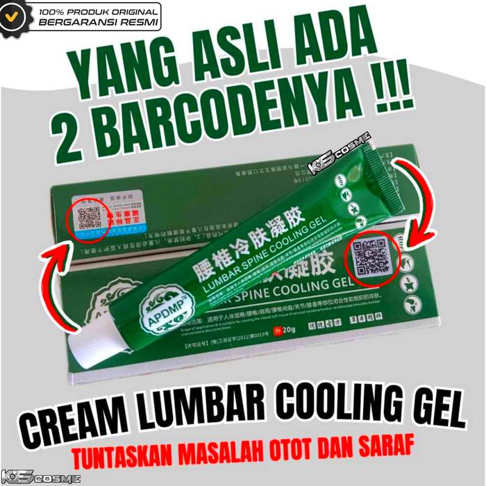Jual [ Original ] Lumbar Cold Compress Gel / Lumbar Spine Cooling Gel ...
