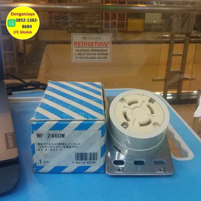 Jual Matsushita Panasonic Socket 3P + G (4P) 60A 250V panel mounted ...