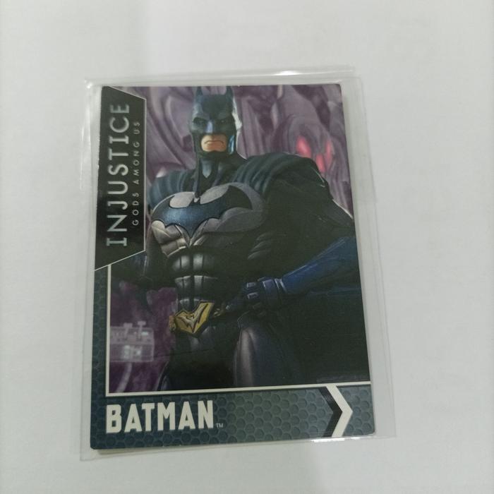 Jual Raw Thrills Card Injustice Superman, Batman, Green Lantern Deathstroke - Batman - Kota ...