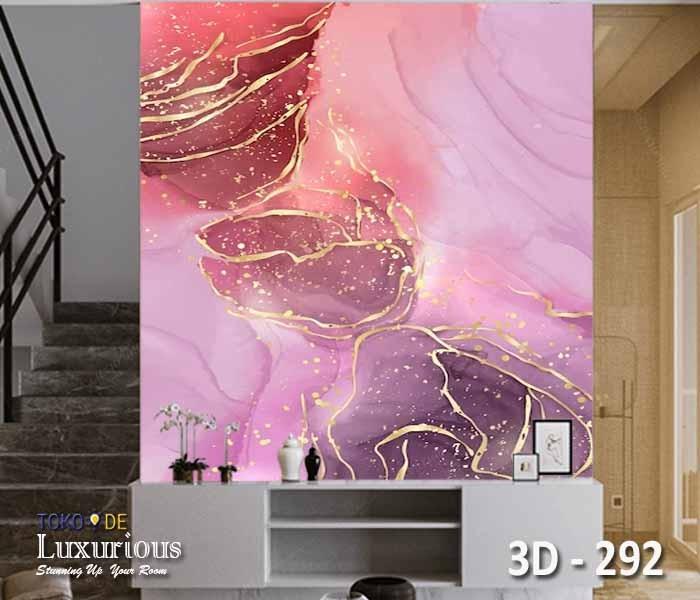 Promo Wallpaper Custom 3D Marble Walpaper Sticker Hiasan Dinding Marmer ...