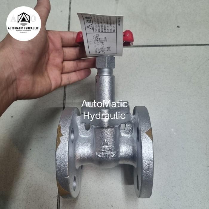 Jual GATE VALVE STEAM FLANGE JIS 10K 1-1/2"IINCH KITZ - DUCTILE IRON ...