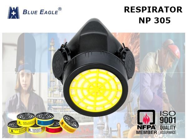 Jual DUST RESPIRATOR MASKER BLUE EAGLE NP305 - Kota Surabaya - Warna ...