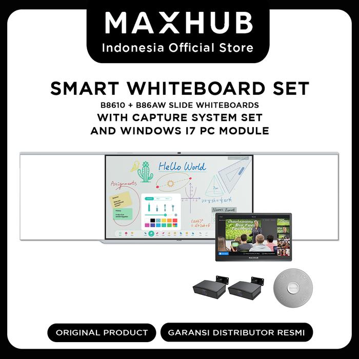 Jual MAXHUB Smart Whiteboard 86 inch and Capture System Bundle with ...