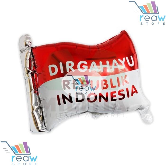 Jual Balon Foil Bendera Merah Putih Hiasan Dekorasi Kemerdekaan 17 ...
