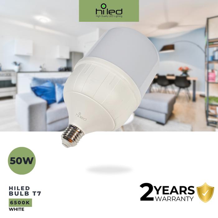 Jual HILED / Lampu Bohlam LED / Putih 50 Watt / Hemat Listrik / T7 ...