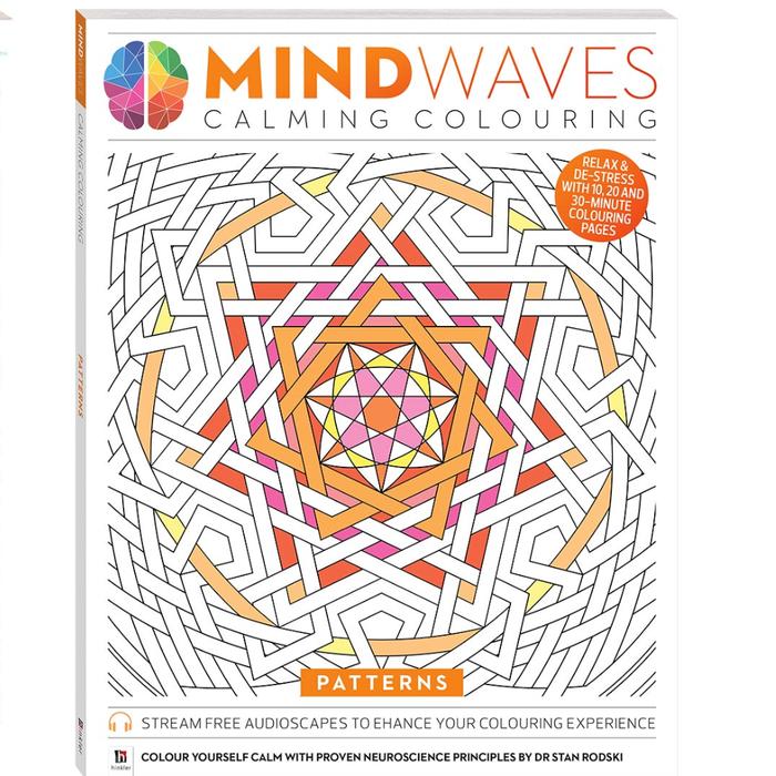 Jual Mindwaves Calming Colouring Book - Buku Mewarnai Dewasa - Patterns ...