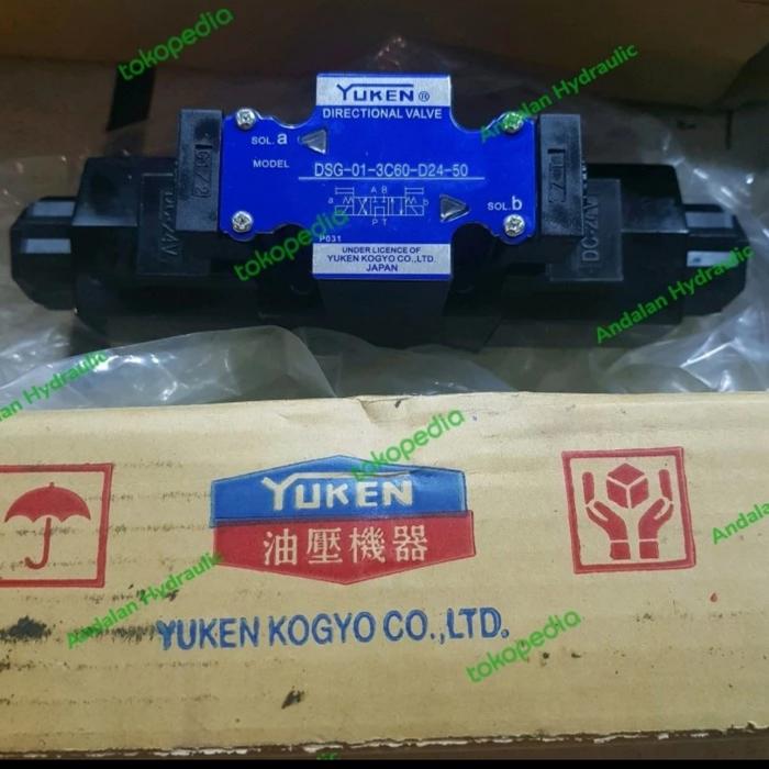 Jual SELENOID YUKEN DSG - 01 - 3C60 - D24 - 50 / DSG 01 3C60 D24 50 YUKEN - Jakarta Barat ...