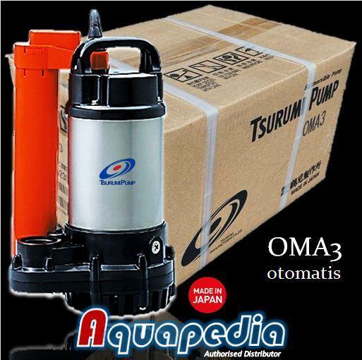 Jual TSURUMI OMA3 Pompa Stainless Submersible Automatic Landscape Pump - Jakarta Pusat ...
