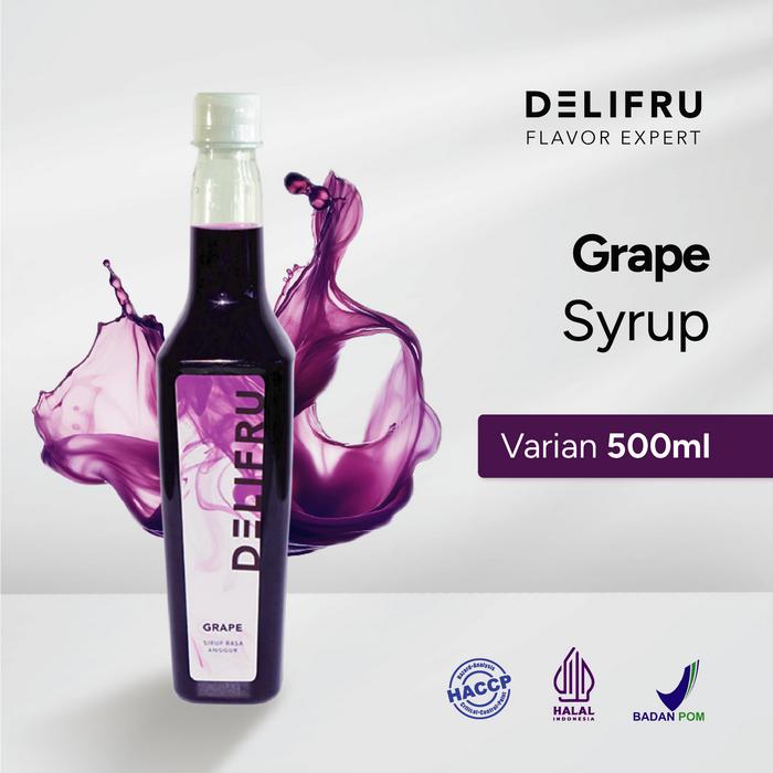 Promo Grape Syrup Delifru 500 ml - Sirup Anggur Premium - Jakarta Barat ...