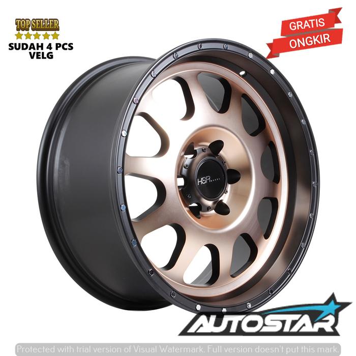 Jual velg racing ring 20 cocok buat mobil pajero fortuner hummer panther hilux double pregio ...