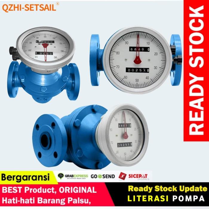 Jual Flow meter Solar 4 inch model TOKICHO Flowmeter Flange 4" Oval ...