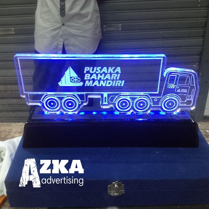 Jual plakat akrilik lampu custom plus box - Jakarta Pusat - Azka ...