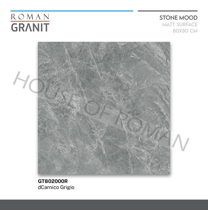 Jual ROMANGRANIT dCarnico Grigio 80x80 GT802000R ROMAN GRANIT - Jakarta ...