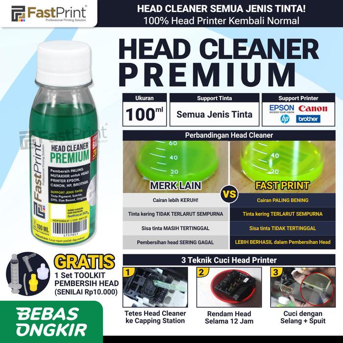Jual Head Cleaner Premium Fast Print 100 ML - Jakarta Pusat - Fast ...