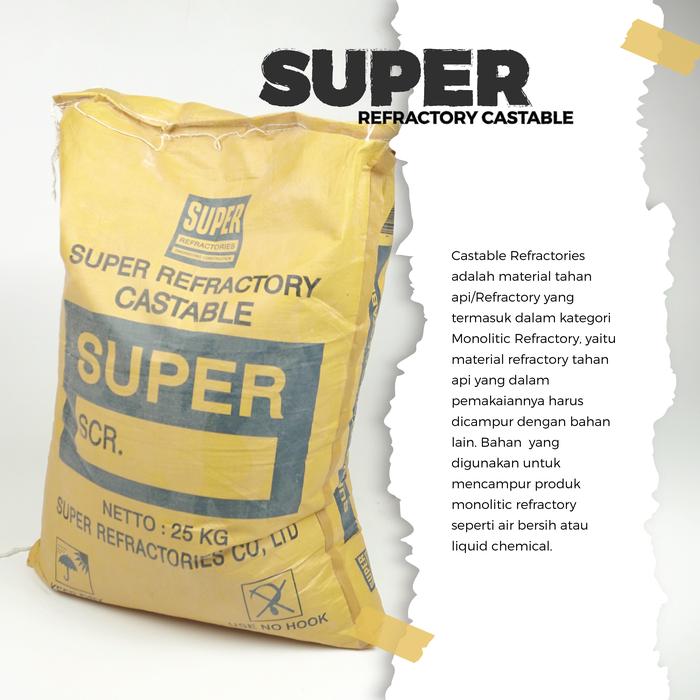 Jual Super Castable Refractory Type SCR - 17 ( Semen Cor Tahan Api ...