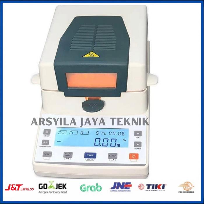 Jual Halogen Moisture Analyzer 110g/5mg Meter Monitor MH105MW Tester ...