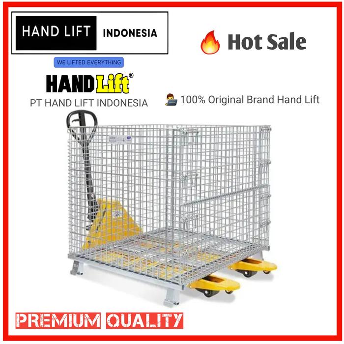 Jual PALLET MESH TYPE 3 SIZE 800 mm x 600 mm x 640 mm KAPASITAS 800 KG ...