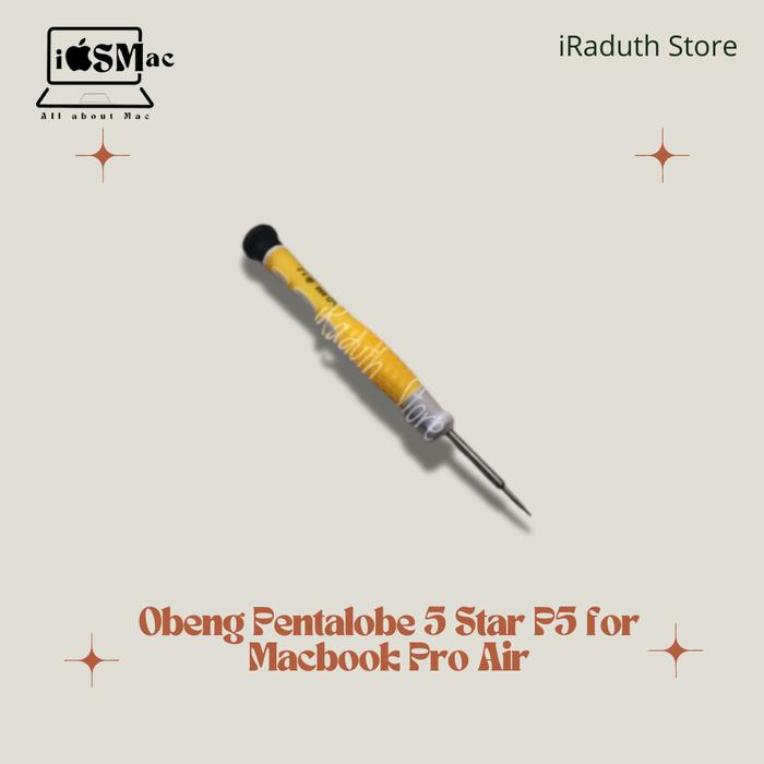 Jual Obeng Pentalobe 5 Star P5 for Macbook Pro Air - Kab. Sleman ...
