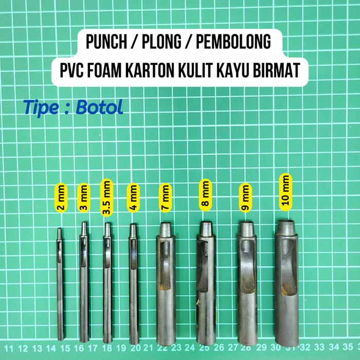 Jual PAKU PLONG / PUNCH PELUBANG PEMBOLONG SABUK KERAJINAN KULIT PLONG ...