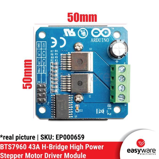 Jual BTS7960 43A H-Bridge High-Power Stepper Motor Driver module - Jakarta Barat - MANDIRI ...