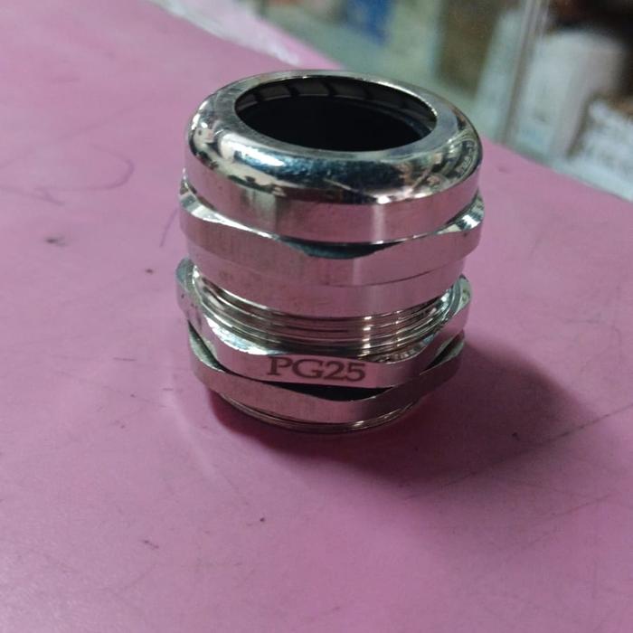 Jual Kabel Gland PG25 Metal Besi BPG 25 Brass Cable Gland BPG-25 BPG25 ...