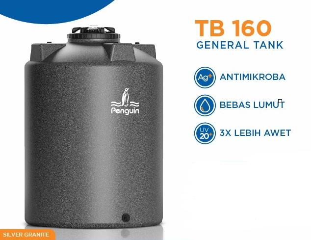 Jual Penguin Toren Tandon Tangki Air General Tank TB 160 1600 Liter ...