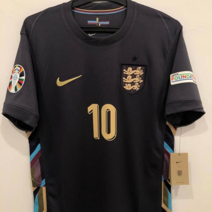 Jual Jude Bellingham #10 England National Team Away Jersey Euro 2024 ...