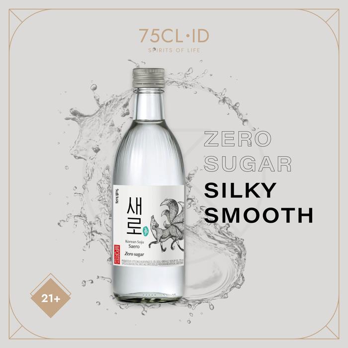 Jual Chum Churum Saero Zero Sugar Korean Soju Chumchurum 375ml ...