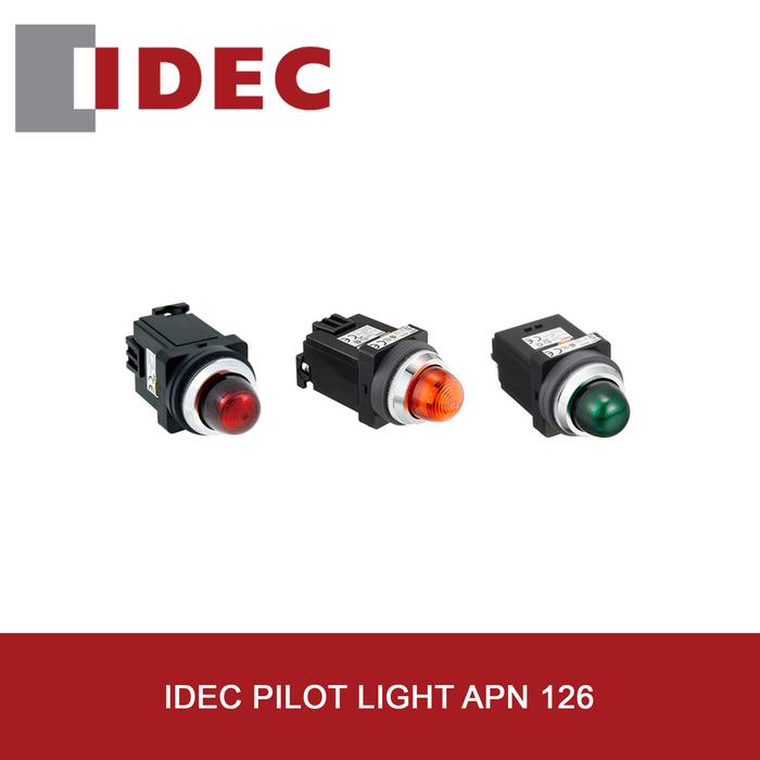 Jual IDEC APN126DN Pilot Light Dome 30mm - red - Kota Tangerang Selatan ...