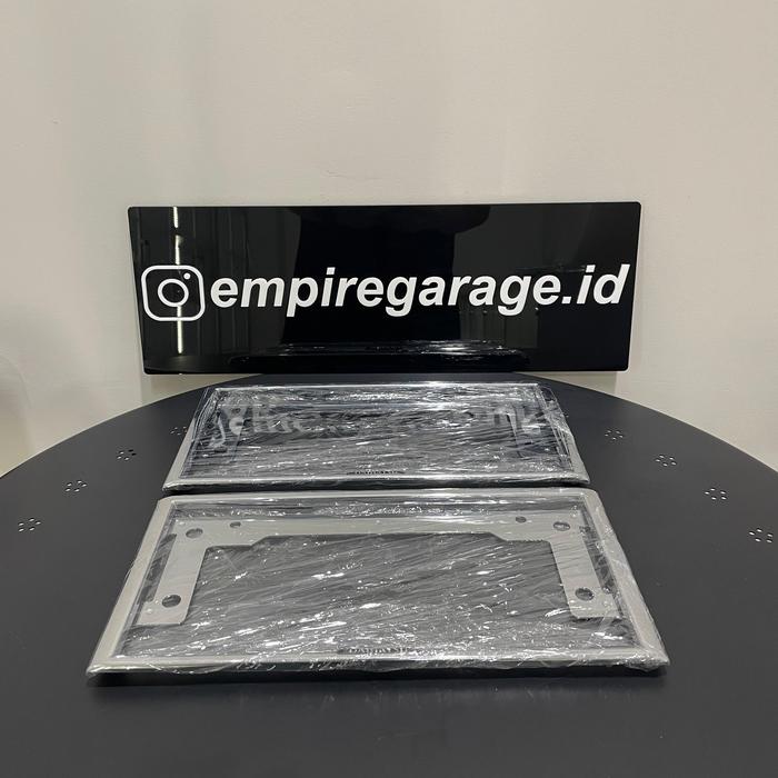 Jual Frame Plat Nomor Mobil JDM Daihatsu Genuine Original Made in Japan ...